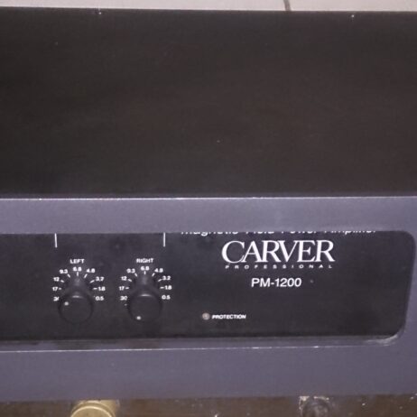 Carver PM 1200, Quad 405 zastita, Quad34 MC B&O S30 Axicom
