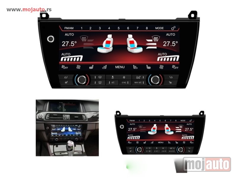 Bmw F10 AC panel klime Android