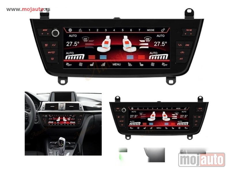 Bmw F20,F30,F32/digitalni Ac panel klime Android.