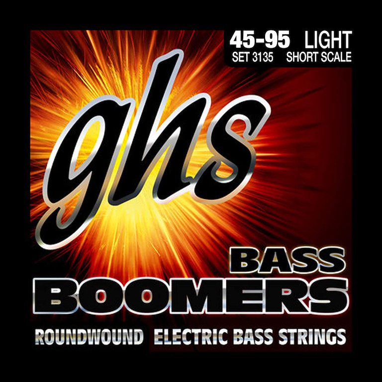 GHS 3135 45-95 Bass Boomers Short Scale - Žice za bas gitaru