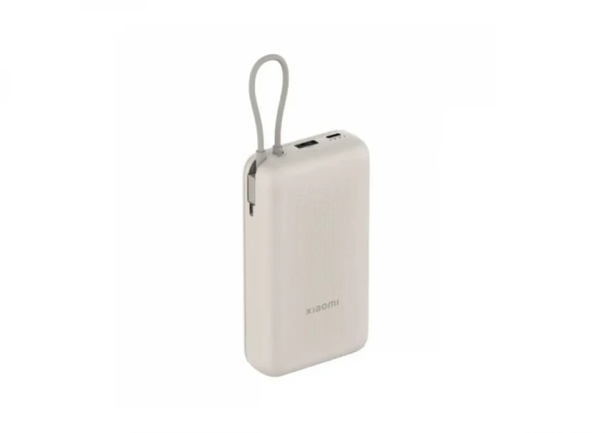 Power bank Xiaomi 20000mAh 33W integrisan kabl