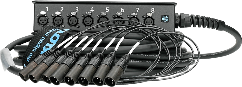 Klotz SLW084XE15 StraightLink 8/4 XLR 3p 12-channel - single ground multikor kabl