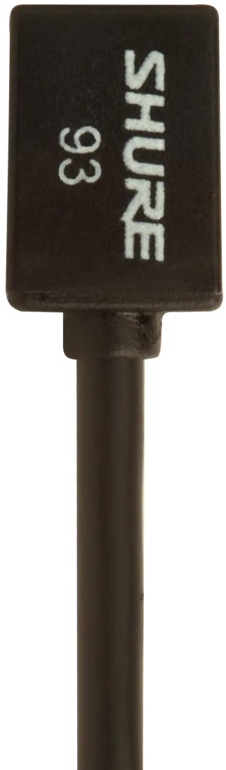 Shure WL93 Black mini lavalier mikrofon