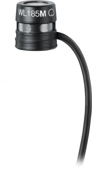 Shure WL185M TQG Black mini lavalier mikrofon