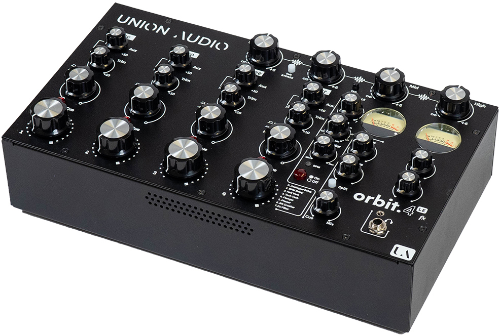 Union Audio ORBIT.4 LE FX 4-CH Rotary Desktop Mixer with 3-Band Isolator