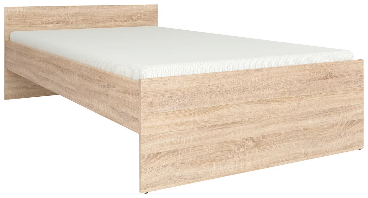 KREVET 120/200 cm sonoma hrast