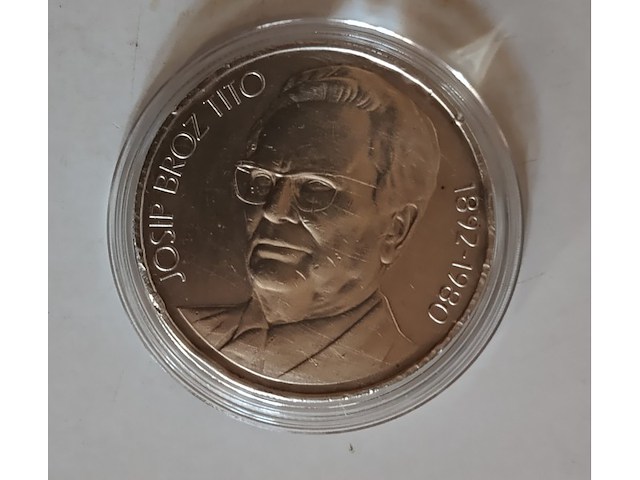 Srebrnjak Josip Broz Tito 1.000 din 1980.