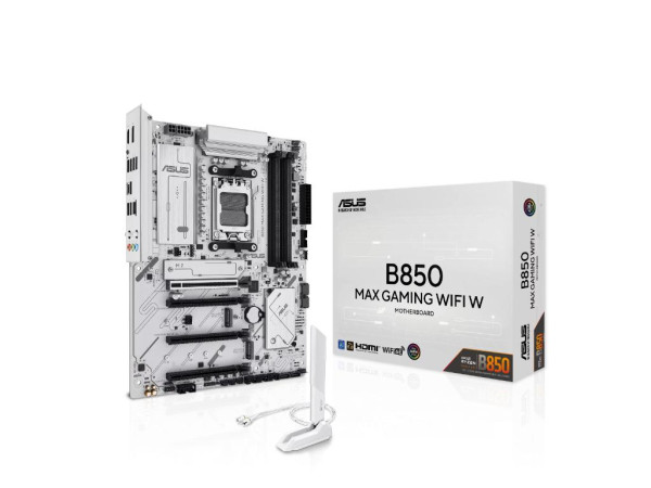 Maticna ploca ASUS B850 MAX GAMING WIFI WHITE (B850 MAX GAMING WIFI)