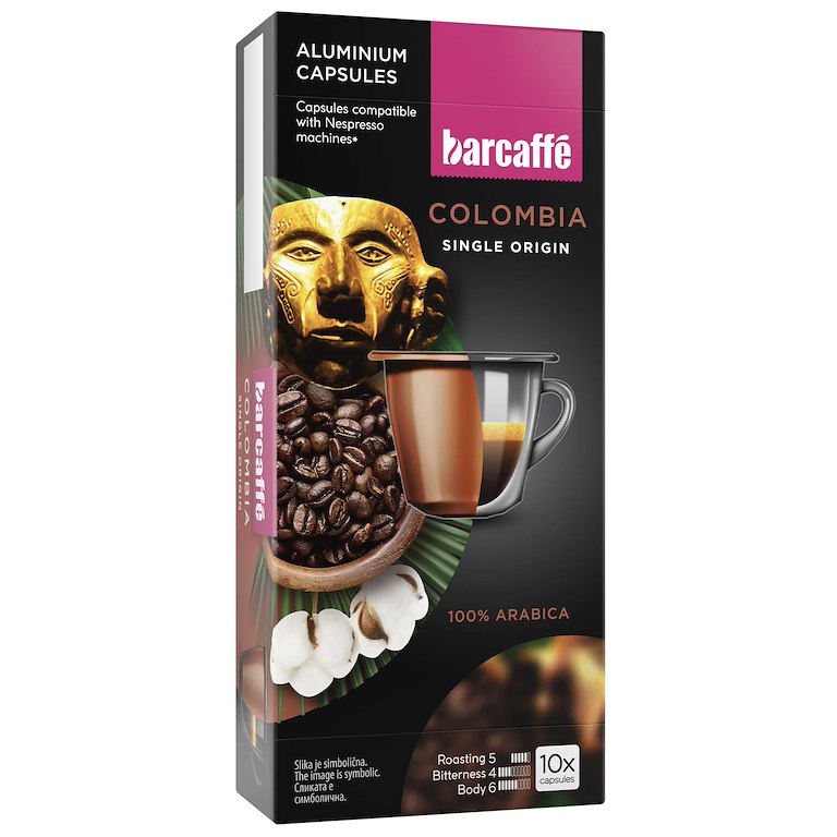 Barcaffè Nespresso Colombia 10/1 | Kapsule za Kafu