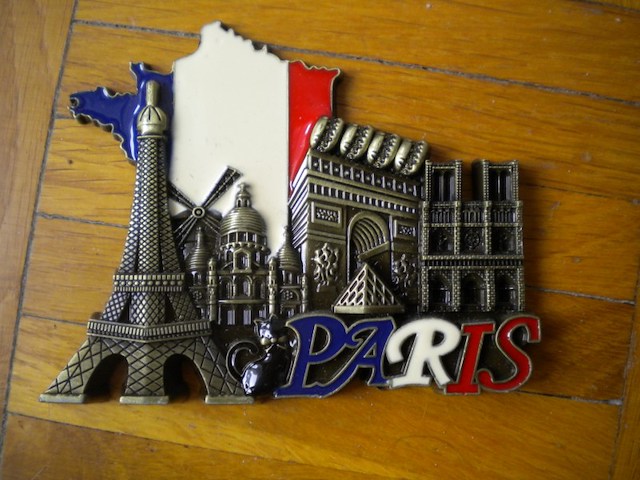 PARIZ PARIS, magnet za frizider (13)
