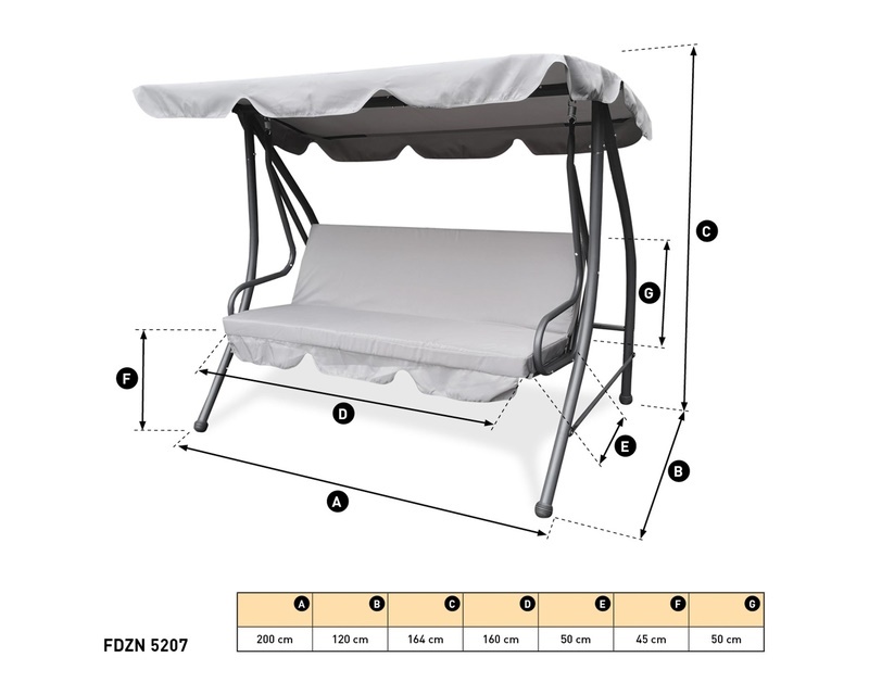FIELDMANN FDZN 5207 Baštenska stolica za ljuljanje