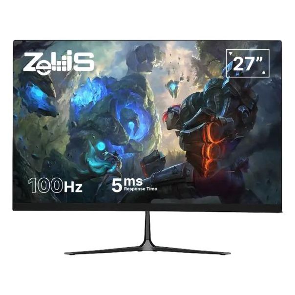 Monitor 27 Zeus ZUS2700IPS 1920x1080/Full HD/IPS/100Hz/HDMI/VGA/Frameless