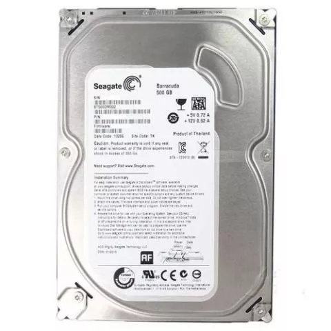 KOMPLET SEAGATE 500GB + HDD RACK GARANCIJA 12 MESECI