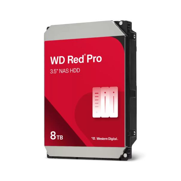 WESTERN DIGITAL HDD NAS WD Red Pro (3.5'', 8TB, 512MB, 7200 RPM, SATA 6 Gb/s)