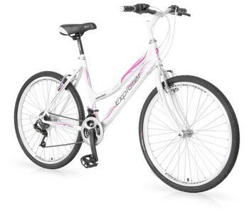 Bicikl 26”/19" EXPLORER “ELITE LADY" MTB BELO LJUBICASTE BOJE