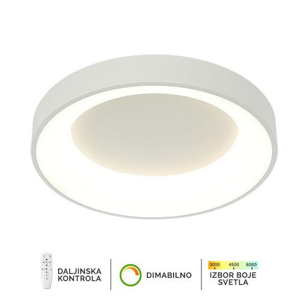 FORMA LED plaf. lampa 66W 3000K-6400K F2049-66C WH