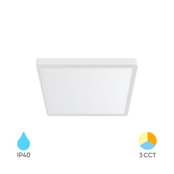 BRAYTRON LED plafonjera BRY-JADE-SLR-WHT-SQR-20W-3u1