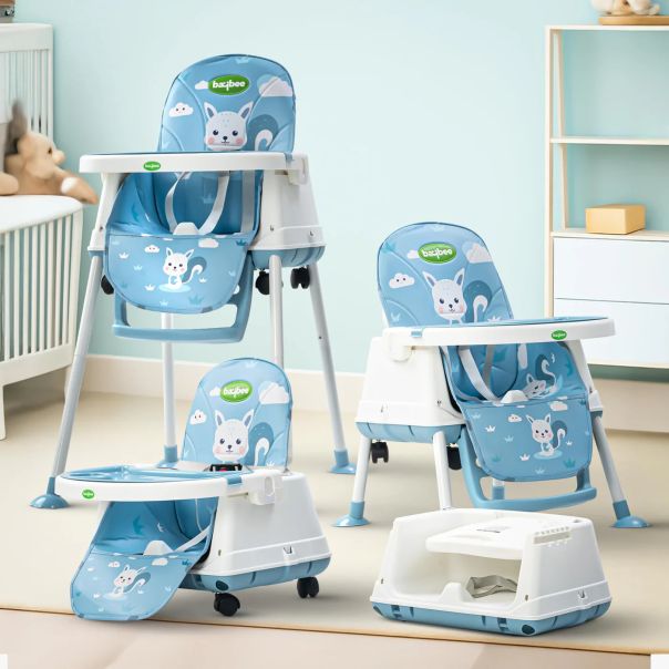 BABY LINE Hranilica za bebe Y22 Premium Plava Veverica