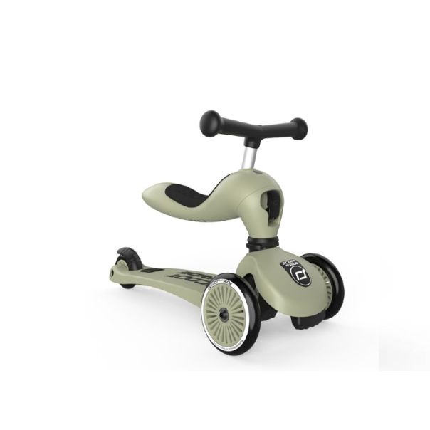 SCOOT AND RIDE Highwaykick 1 Olive - Trotinet za decu