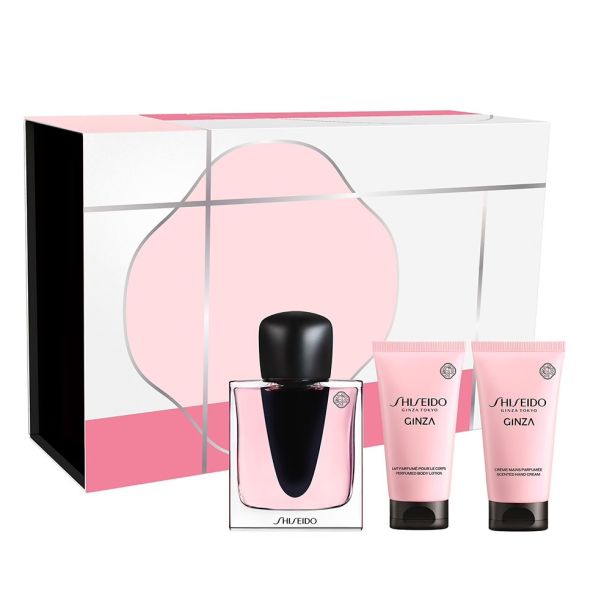 Shiseido Ginza set (EDP 50ml + Body Lotion 50ml + Hand Cream 50ml)