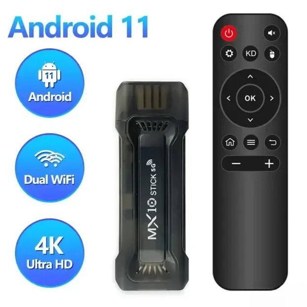 Android Smart TV USB MX10 2/16GB OPIS PROIZVODA: Najnoviji TV Boks