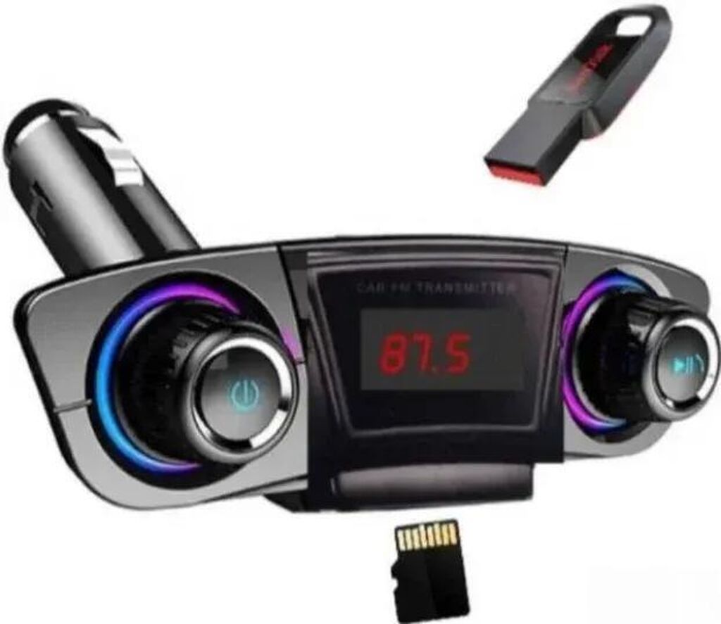 Bluetooth FM transmiter MP3 za auto M-20 NOVO. Opis oglasa: M20