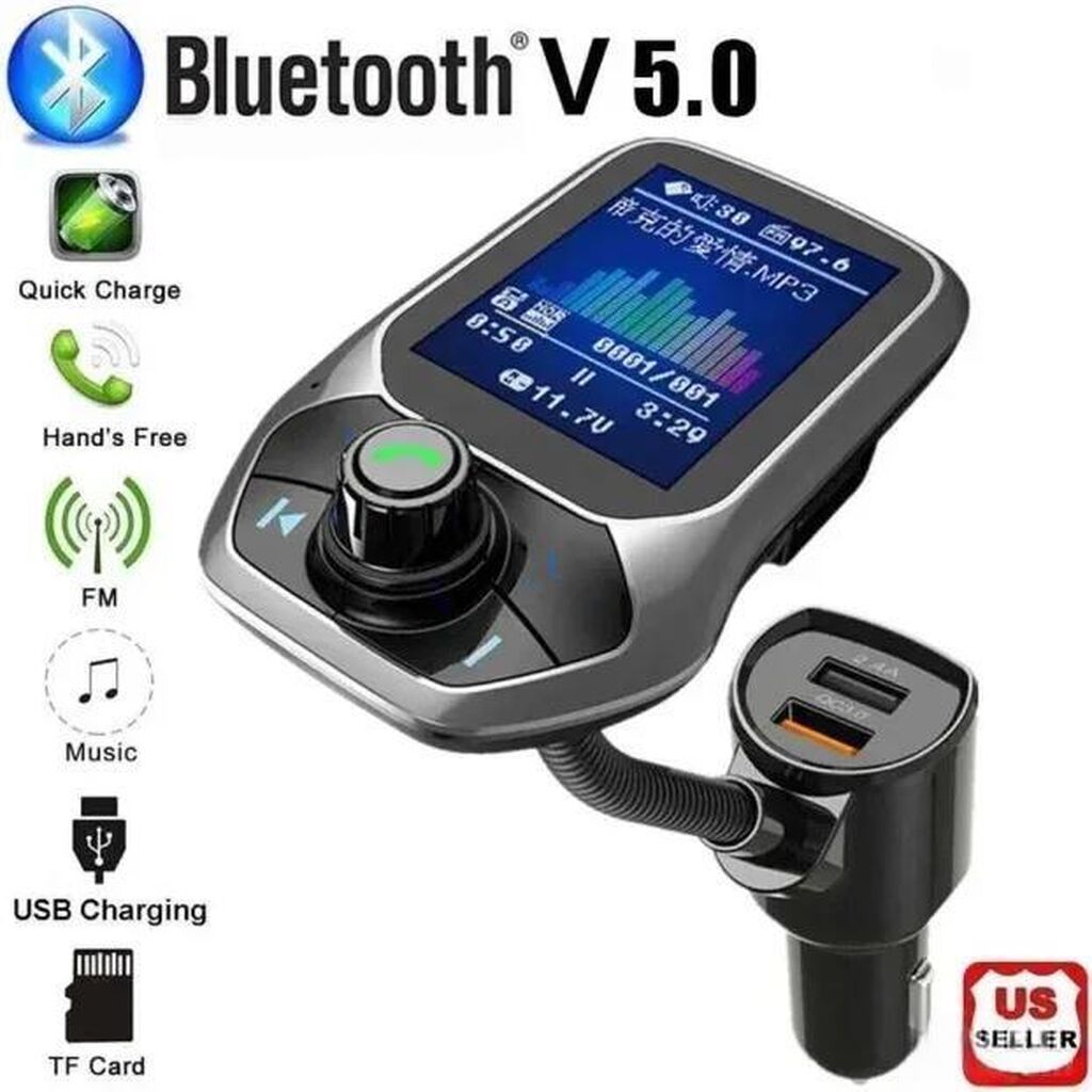 Bluetooth MP3 transmiter za auto NOVO. Opis proizvoda: Upotpunite