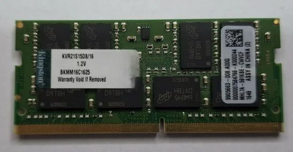 Kingston memorija za laptop – 16GB 2133MHz Kvalitetna memorija za