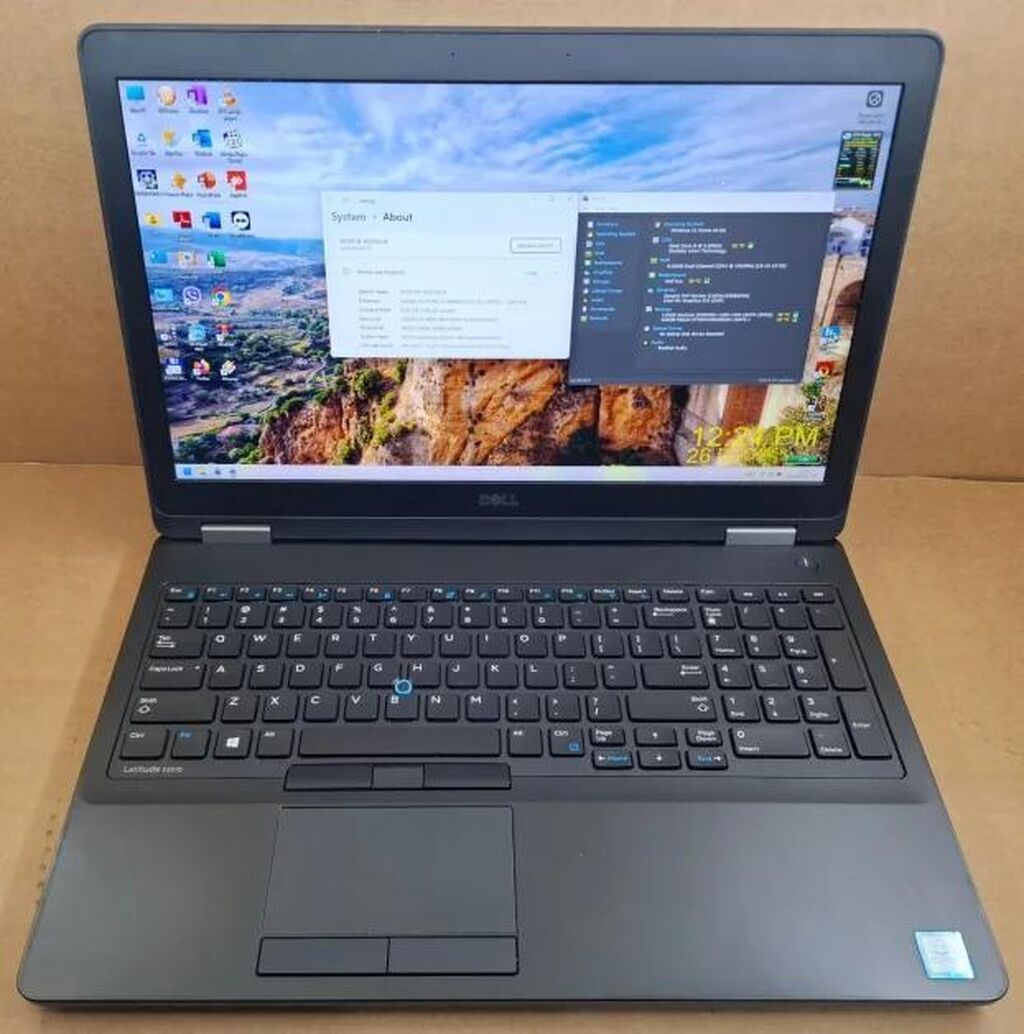 Dell 5570/Intel I5 6440HQ/8GB DDR4/SSD 128GB/HDD 500GB/15.6\". Hvala