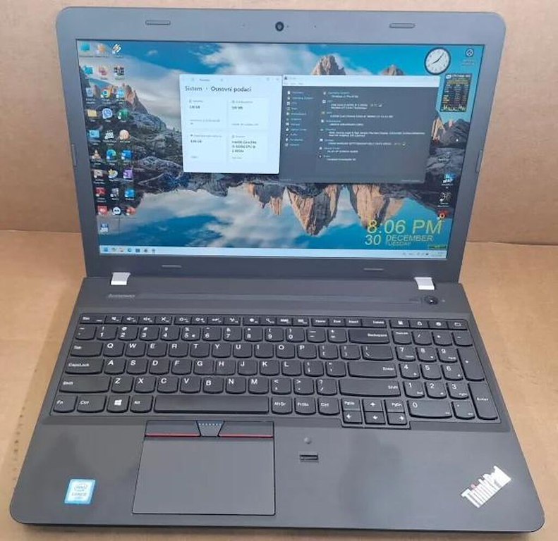 Lenovo E560/Intel I5 6200u/8GB DDR3/SSD 256GB/15.6\"/Win11. Hvala sto