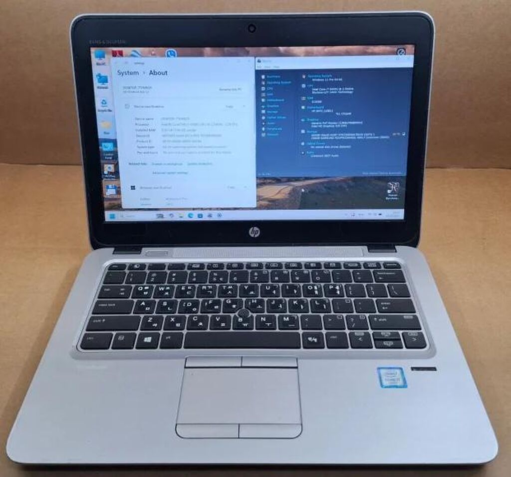 HP Elitebook 620 G3/Intel I7 6500U/8GB DDR4/SSD 256GB/12.5\". Hvala