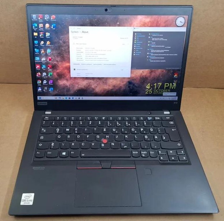 Lenovo X13/Intel I5 10310U/16GB DDR4/SSD 256GB/13.3\". Hvala sto