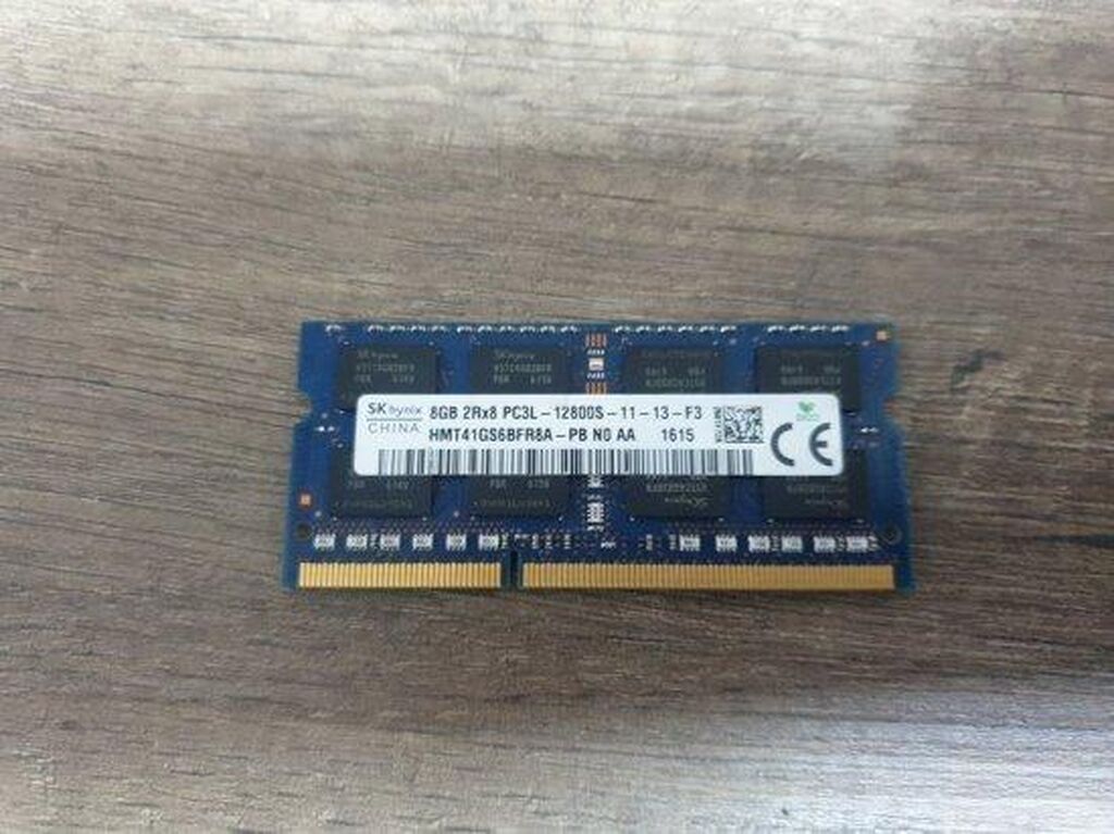 Hunix 8gb Ddr3 pc3l 12800s 11-13-F3. ispravna
