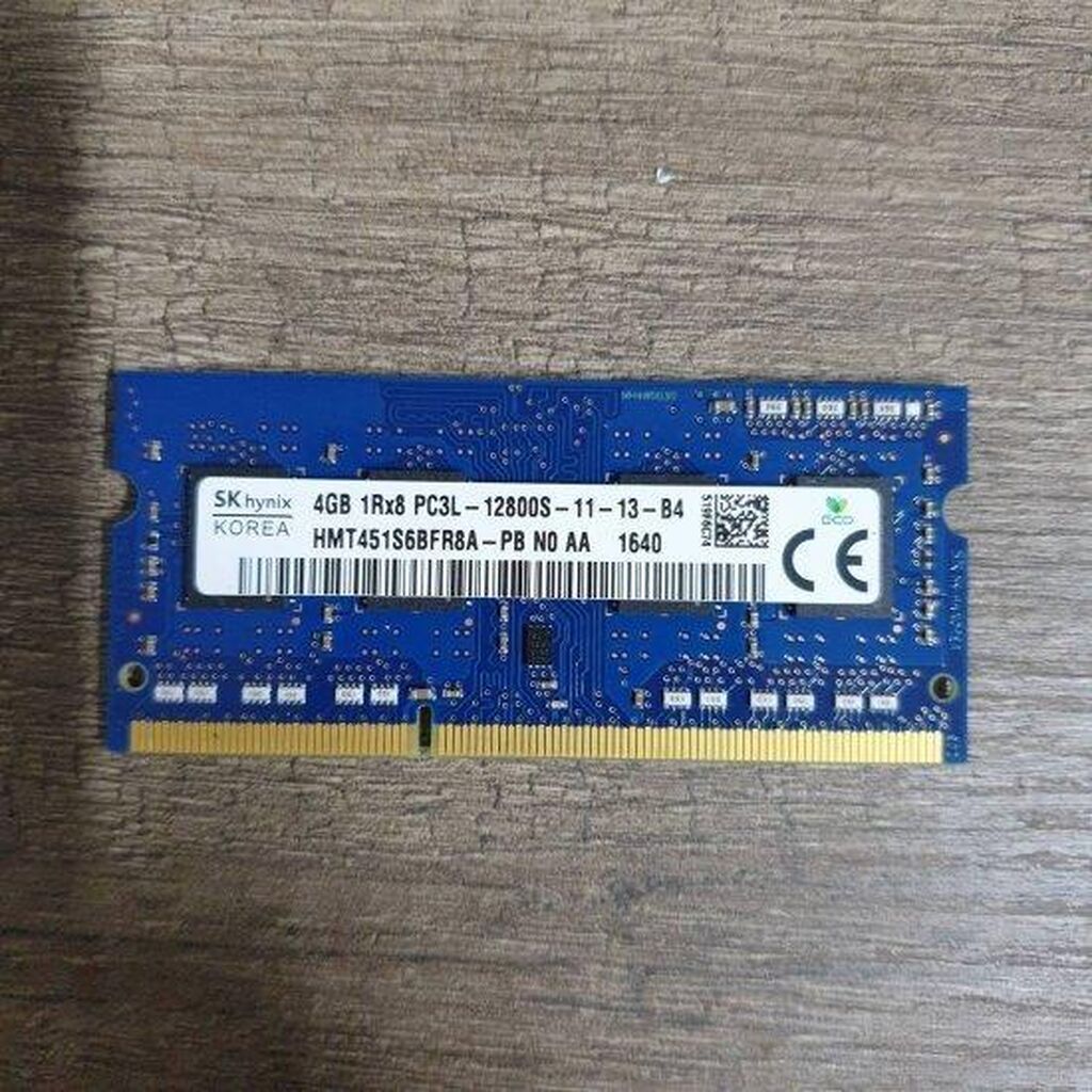 Hynix 4gb DDR3 PC3l 11 13 B4. ispravna