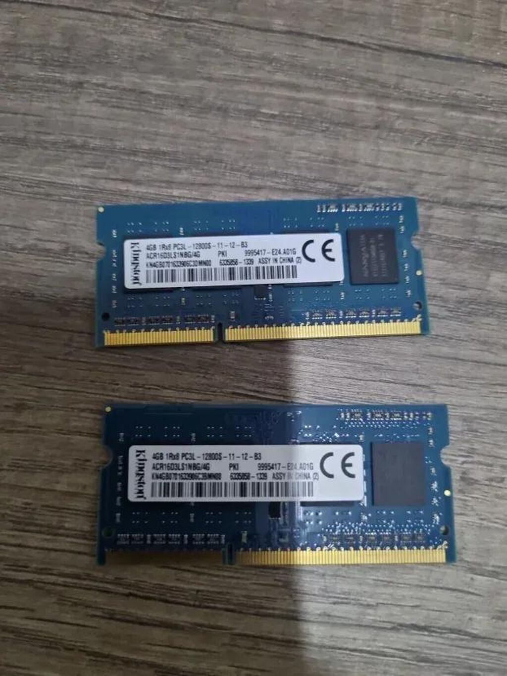 Kingston SODIMM ddr3L 8GB 1600mhz (2 x 4GB). Ispravne