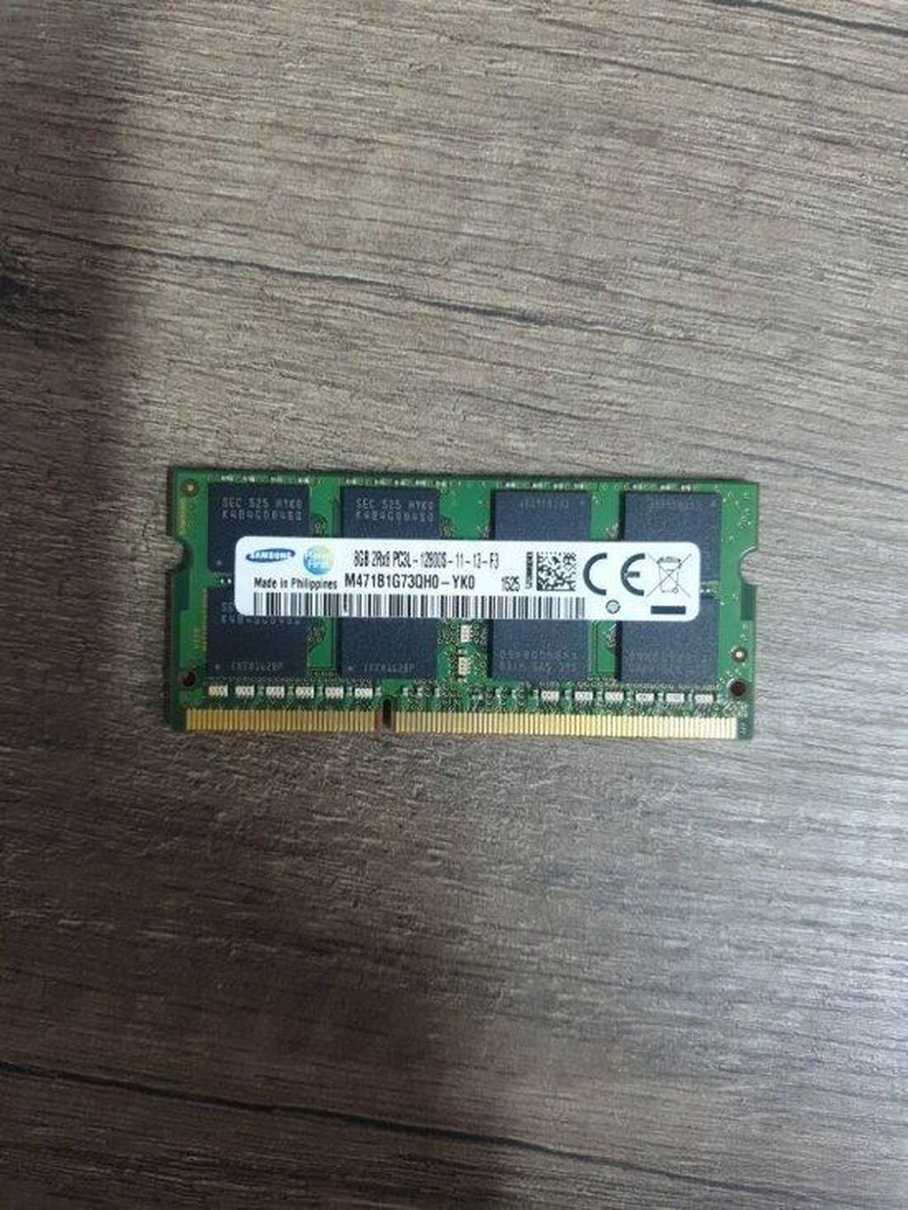 Samsung 8gb Ddr3 pc3l 12800s 11-13-F3. ispravna