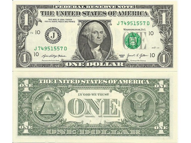 USA Amerika 1 dollar 2021 UNC J = Kansas City