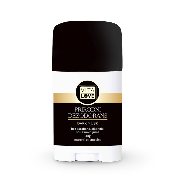 Vita Love prirodni dezodorans Dark musk, 30g