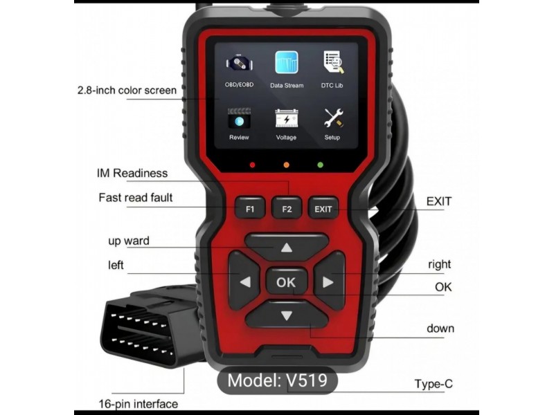 OBD 2 skener dijanostika