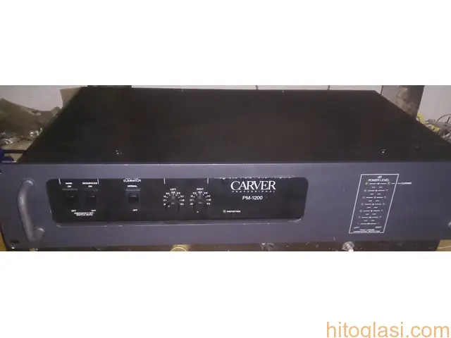 Carver PM 1200, Quad 405 zastita, Quad34 MC B&O S30 Axicom