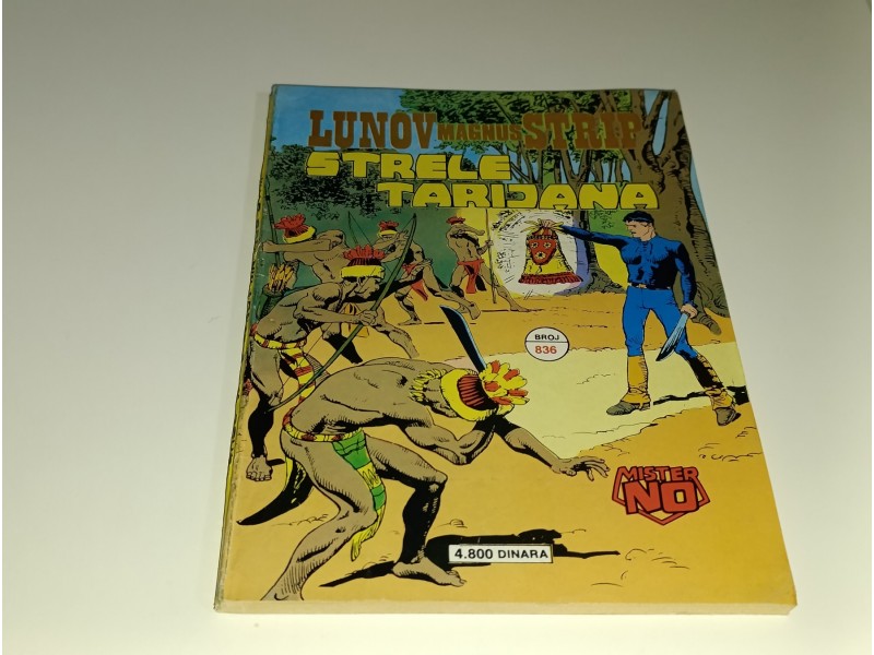 MISTER NO LUNOV MAGNUS STRIP-836 GLANC/5