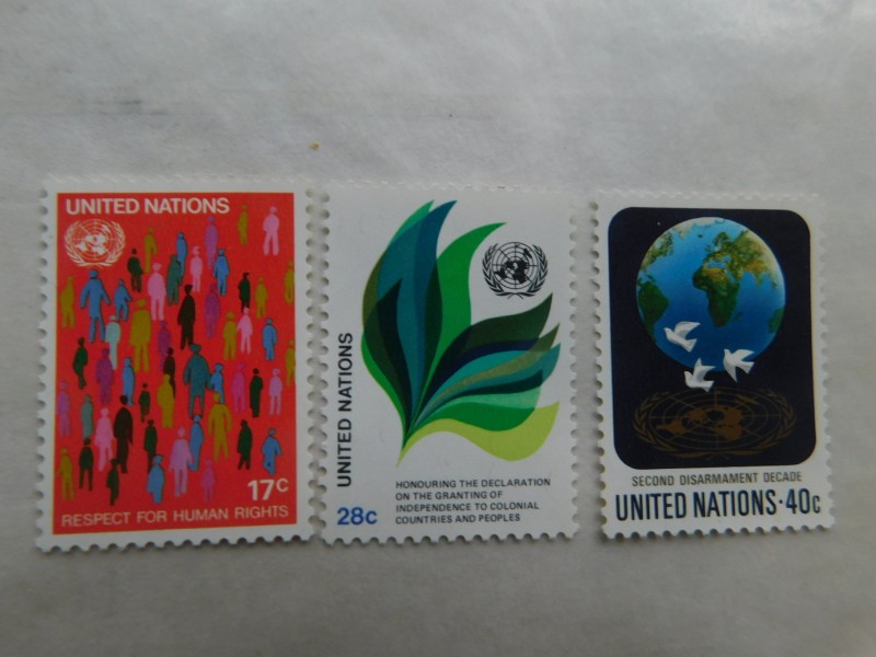UN NEW YORK 1982 KOMPLET ČISTA SERIJA