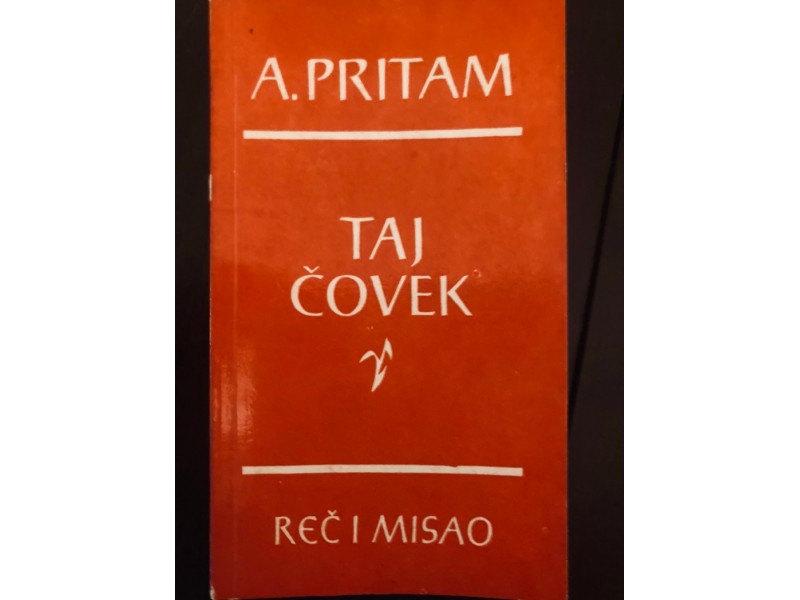 Amrita Pritam - Taj čovek