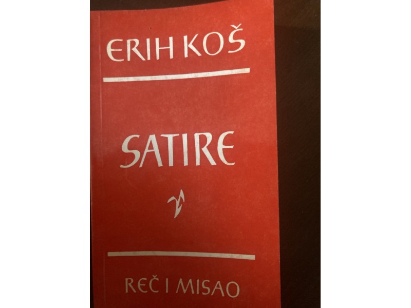 Erih Koš – Satire