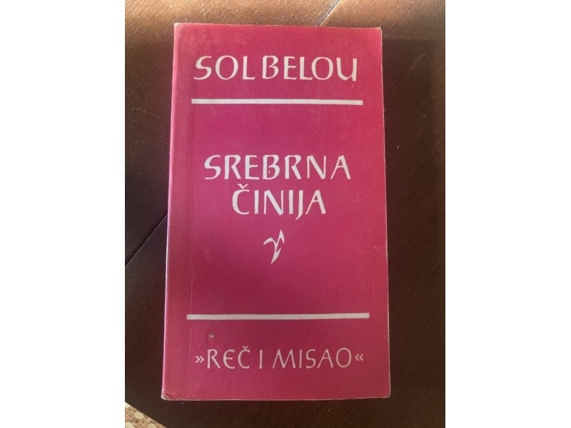 Sol Belou - Srebrna činija