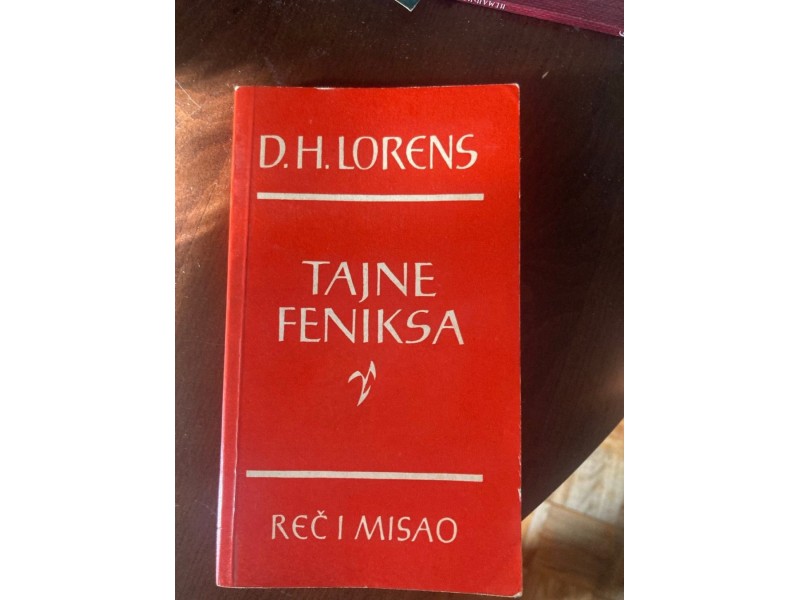 Dejvid Herbert Lorens - Tajne Feniksa