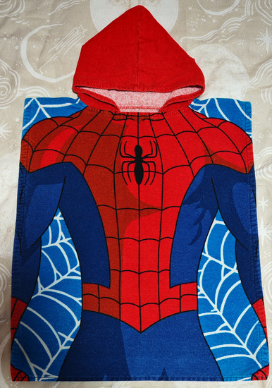   ️ Spiderman pončo peškir   ️