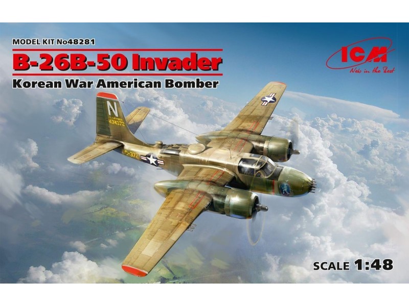 Maketa ICM B-26B-50 Invader 1:48