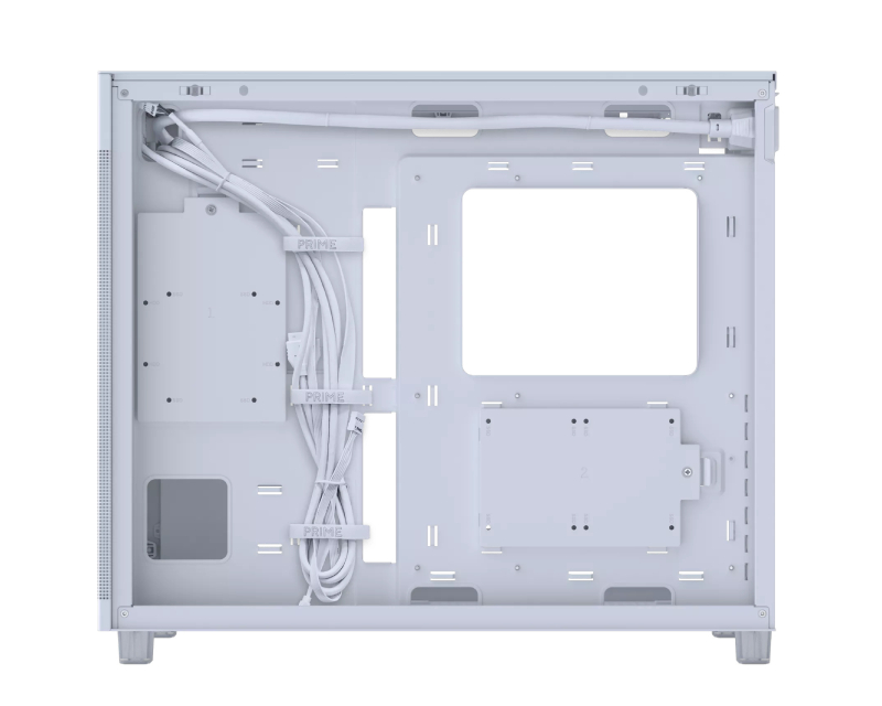 PRIME AP303 TG WHITE micro-ATX kućište belo