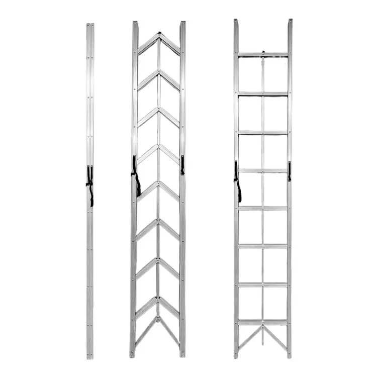 SuperStep Sklopive Štapne Alu Merdevine 266cm 8 Gazišta